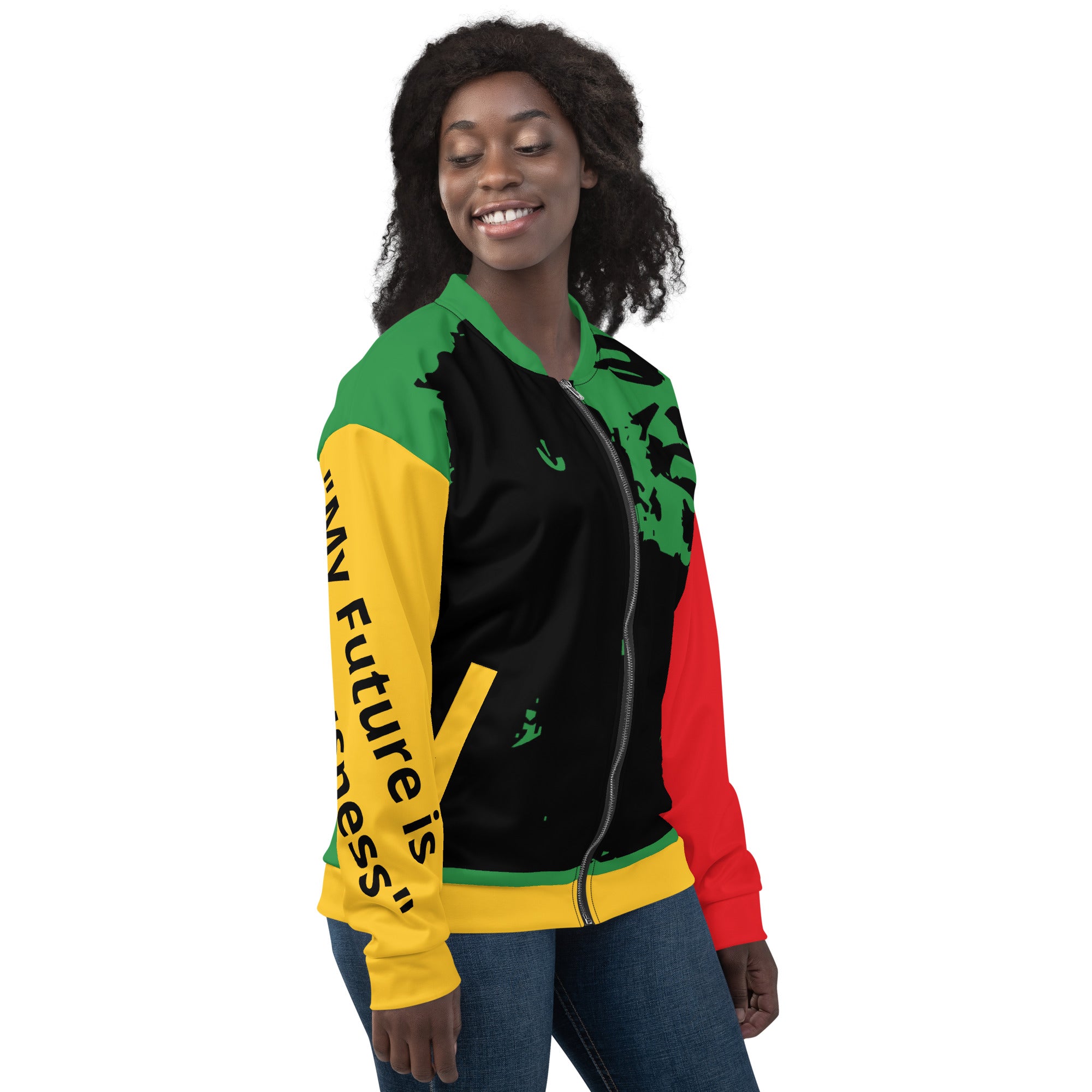 Unisex Bomber Jacket, music – Macokai